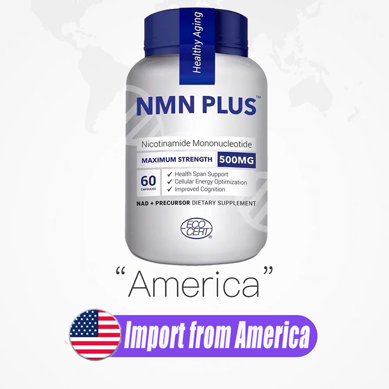NMN PLUS 30000 Nicotinamide Mononunucleotide Exp.04/24 Maximum strength 500mg 60 capsules Nad ...