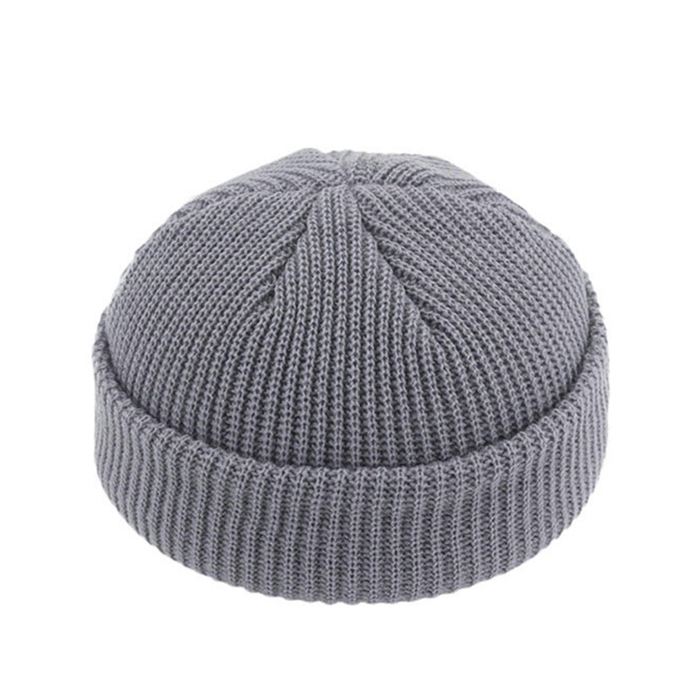 Autumn Winter Retro Melon Hat Unisex Pure Color Landlord Hats Hip Hop ...