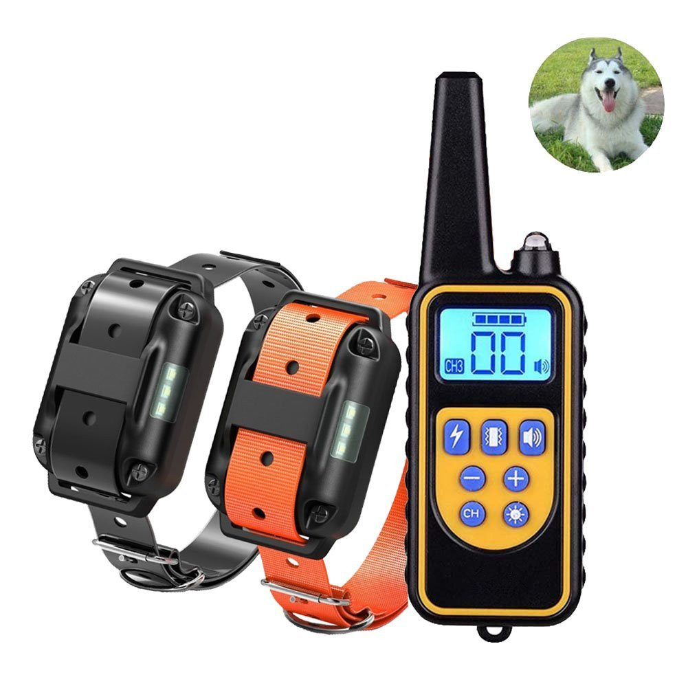 Dog training device automatic dog collar pet collar bark stopper ...