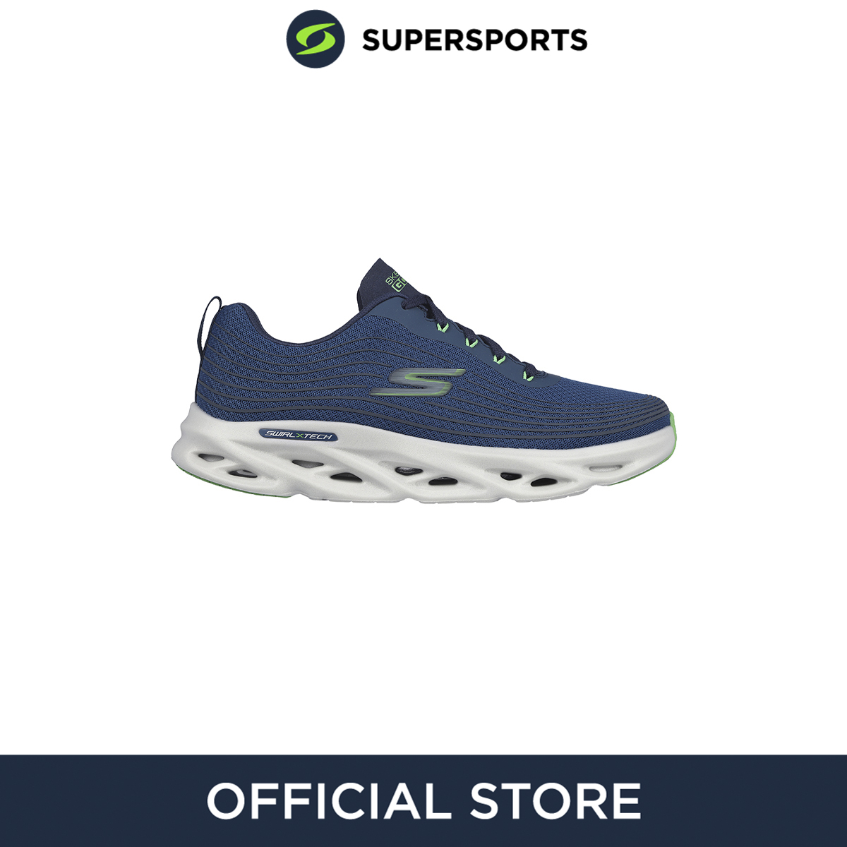 SKECHERS GO RUN® Swirl Tech™ Speed รองเท้าวิ่งผู้ชาย | Lazada.co.th