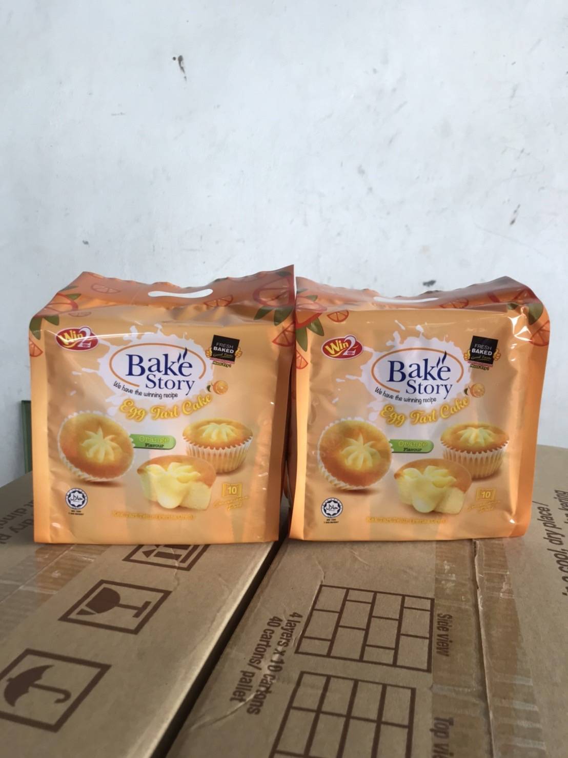 Win2 Bake’Story Egg Tart Cake มัฟฟิน มินิมัฟฟินเค้ก เค้กทาร์ตไข่ หลากรส ...