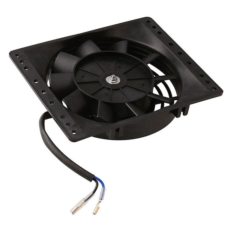 2X 6 Inch Slim 650CFM Radiator Cooling Fans Universal Slim Pull Push ...