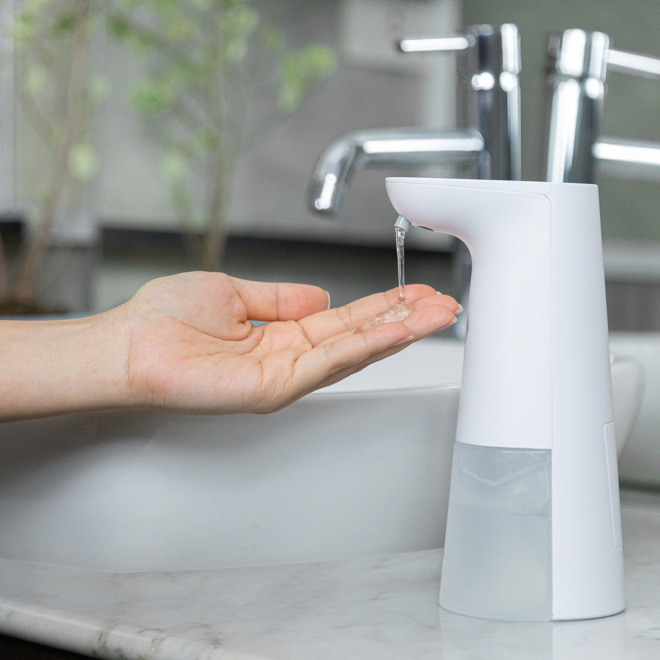 Dr.Faucet เครื่องจ่ายเจลล้างมืออัตโนมัติ Automatic Gel Dispenser รุ่น ...