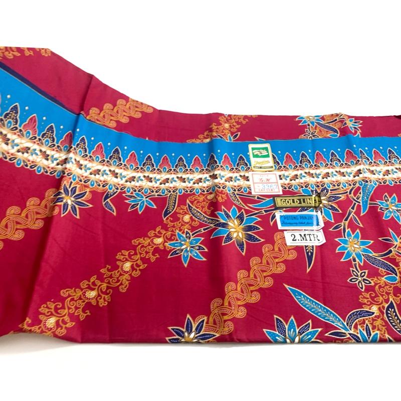 ผ้า ผ้าชิ้น ผ้าตัด ผ้าตัดเสื้อ ผ้าบาติก ผ้าปาเต๊ะ หน้ากว้าง 2 เมตร ผ้ายังไม่เย็บ - koob - ThaiPick