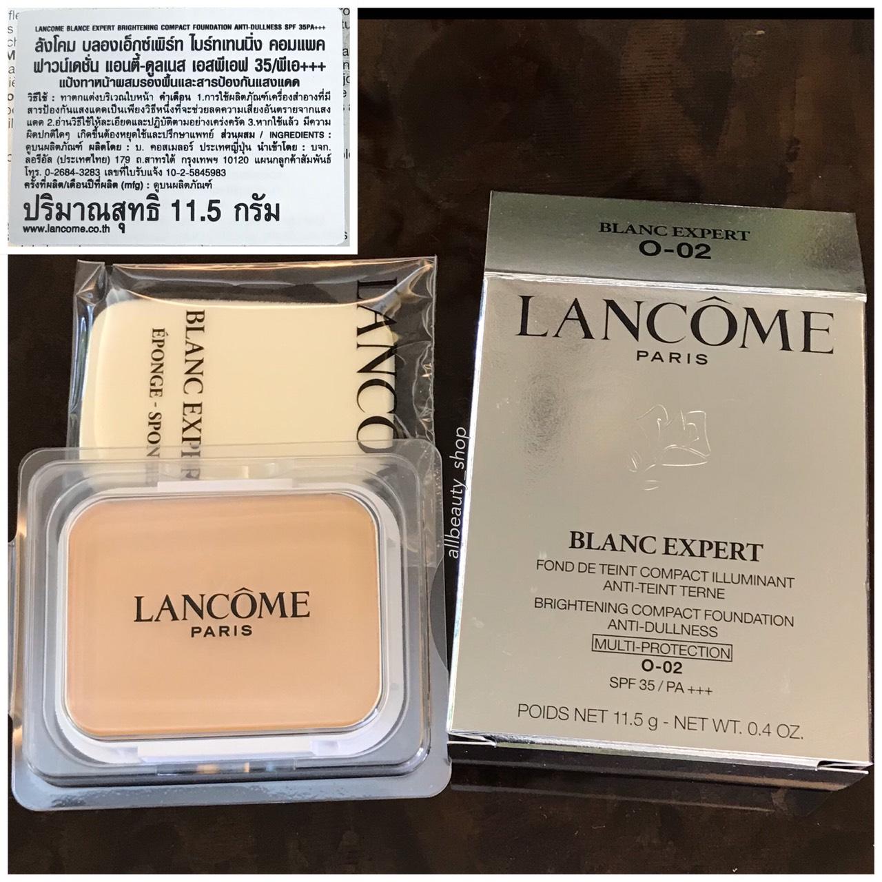 Lancome Blanc Expert Brightening Compact Foundation SPF35 / PA ...