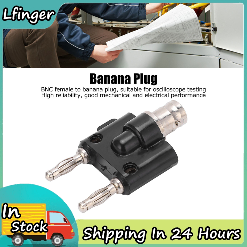【Lfinger】Oscilloscope Fittings 20Mm/0.8in BNC Female To Banana Plug ...