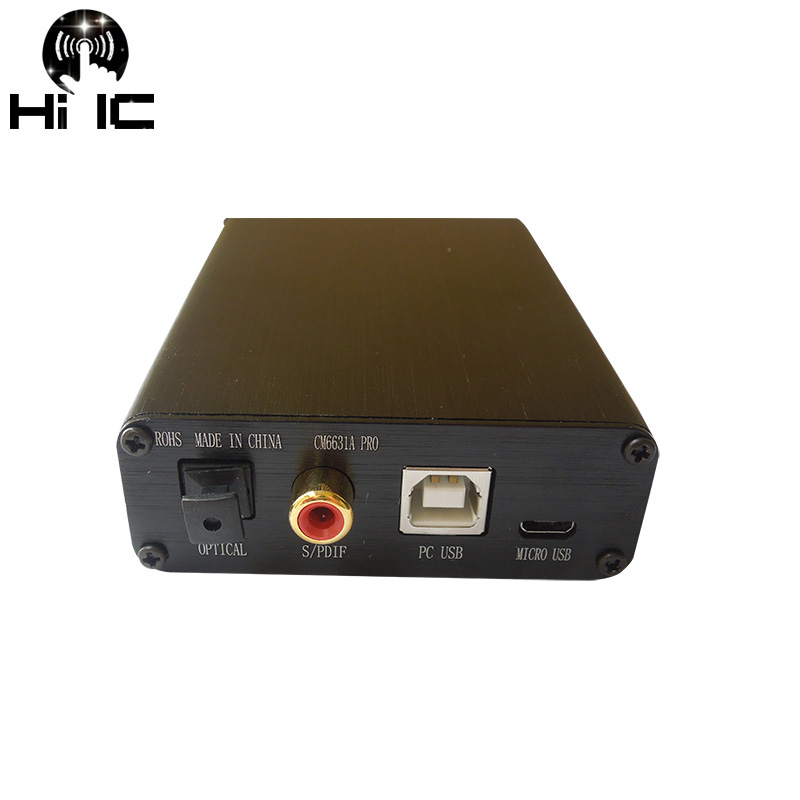 เสียงไฮไฟ CM6631A อินเทอร์เฟซดิจิตอล 32 24Bit 192K การ์ดเสียง USB เพื่อ I2S IIS SPDIF optical ...