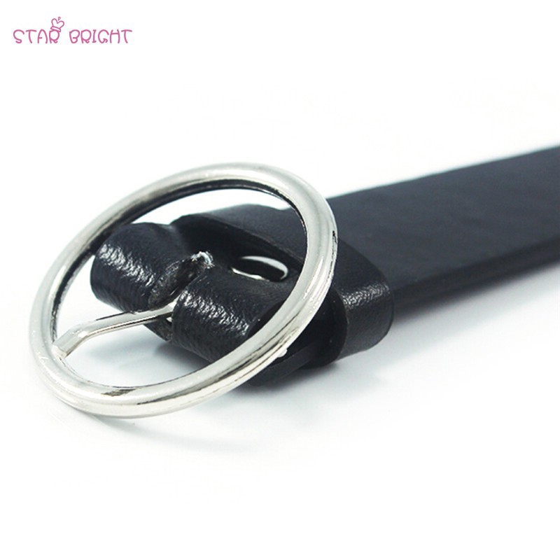 ★MX Women Leather Belts Round Metal Pin Buckle Waist Belt - Dmog23drcew ...