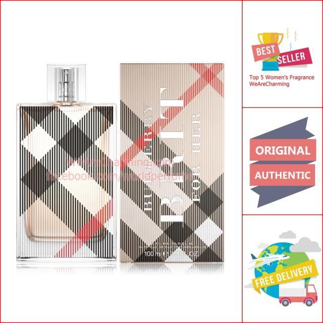 ดูราคา Burberry Brit for Women EDP 100 ml.