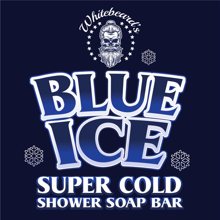 Blue Ice Super Cold Shower Soap Bar - By Whitebeards - Whitebeards ...
