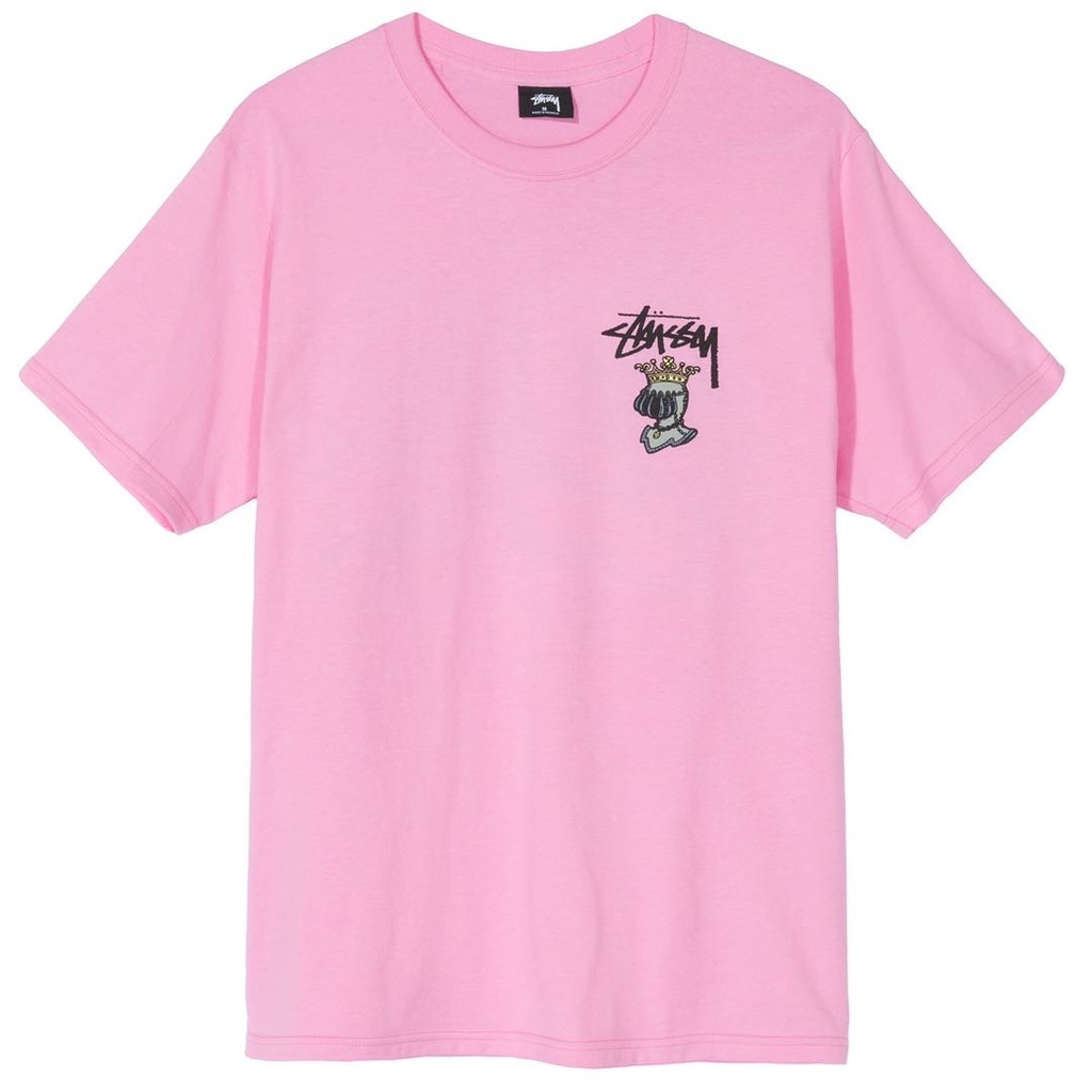 【lvvv】STUSSY เสื้อยืดลําลองสําหรับผู้ชายผู้หญิงแขนสั้นพิมพ์ลายการ์ตูน ...
