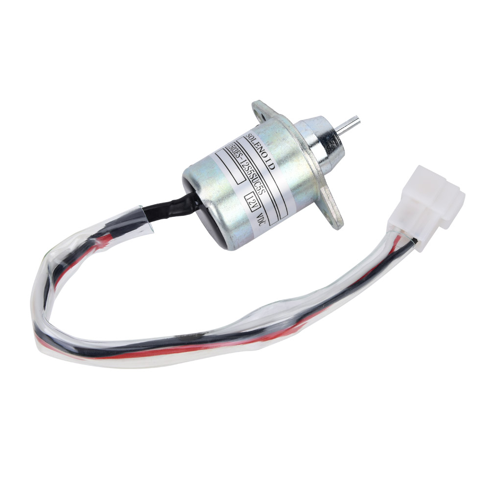 【ถูกๆ】Shutdown Solenoid Valve อุปกรณ์เสริมสำหรับรถขุด 12V สำหรับ YANMAR ...