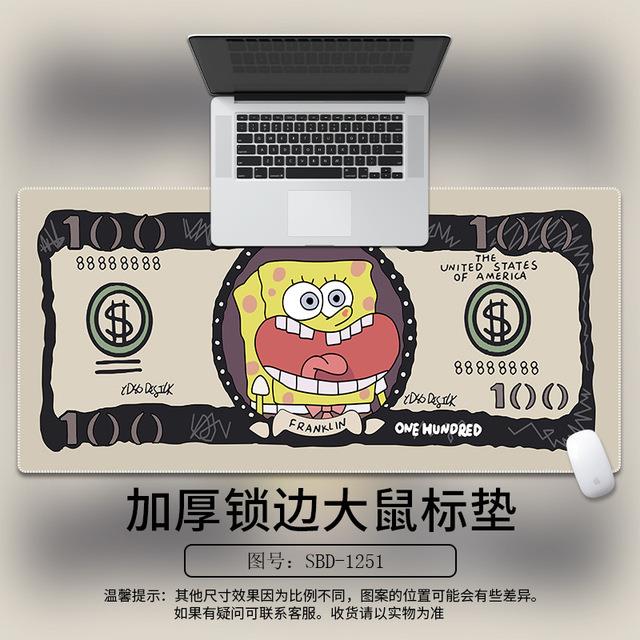 60cm-100cm SpongeBob SquarePants Patrick Star Krabs Oversized Gaming ...