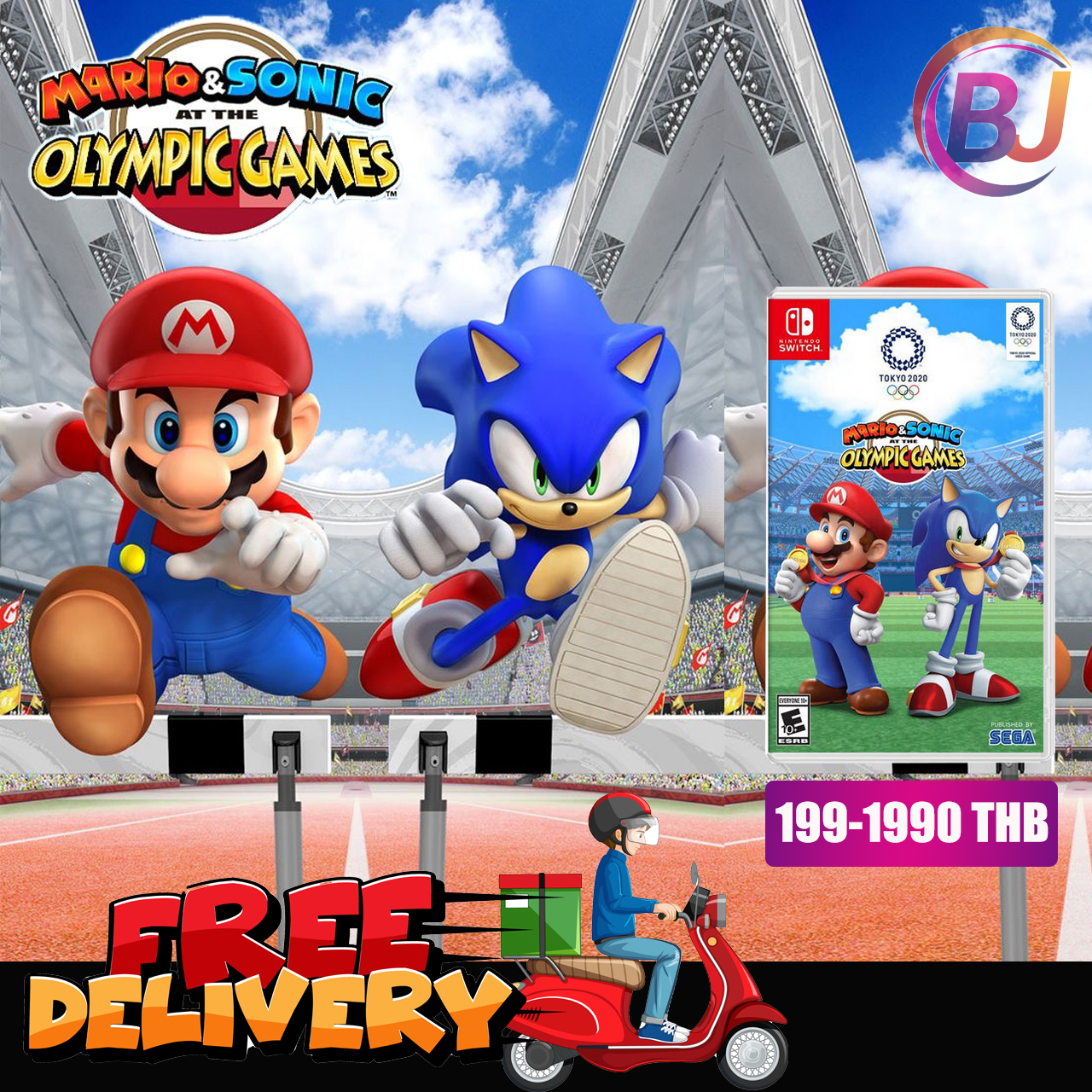NSW MARIO & SONIC AT THE OLYMPIC GAMES: TOKYO 2020 (EURO) (เกมส์ ...