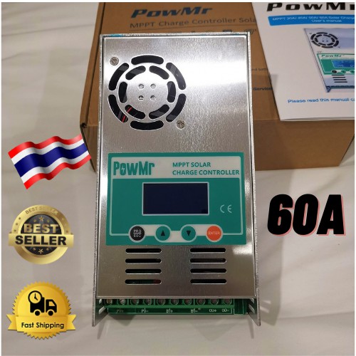 MPPT 60A 12/24/36/48 โวลต์ Auto MAX dc150v ชาร์จเจอร์ MPPT เครื่อง ...