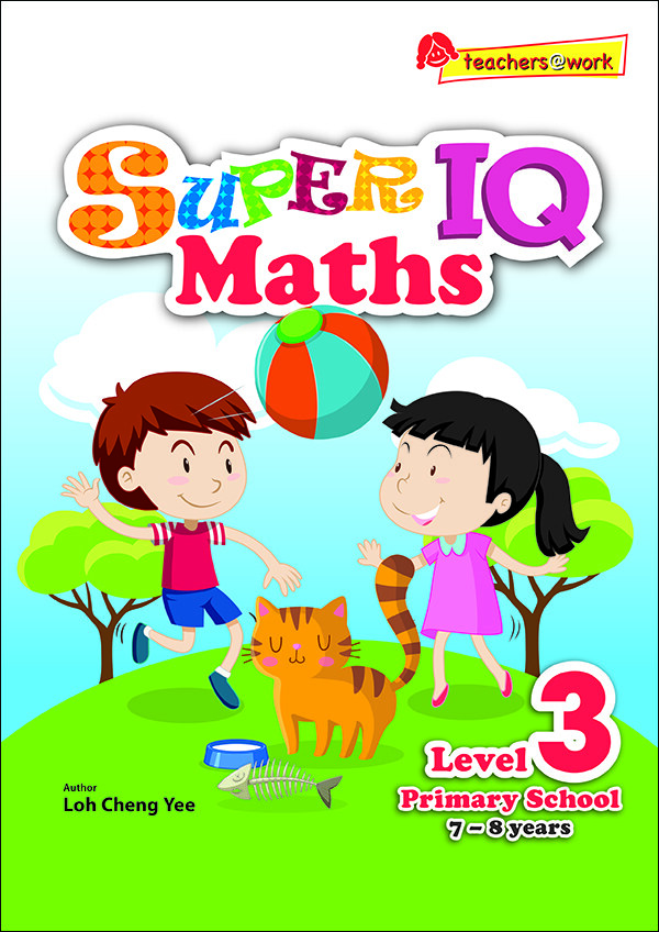 แบบฝึกหัดคณิตศาสตร์ภาษาอังกฤษระประถมศึกษา Super IQ Maths Level 3 Primary School - Global ...