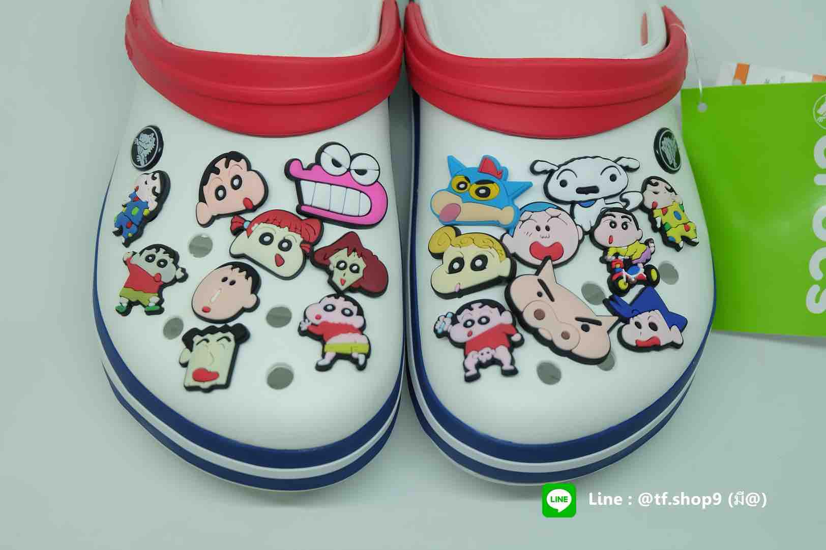 Jibbitz set-Crayon Shin-chan ตัวติดรองเท้าชุด เครยอน ชินจัง - ChiC ChiC ...
