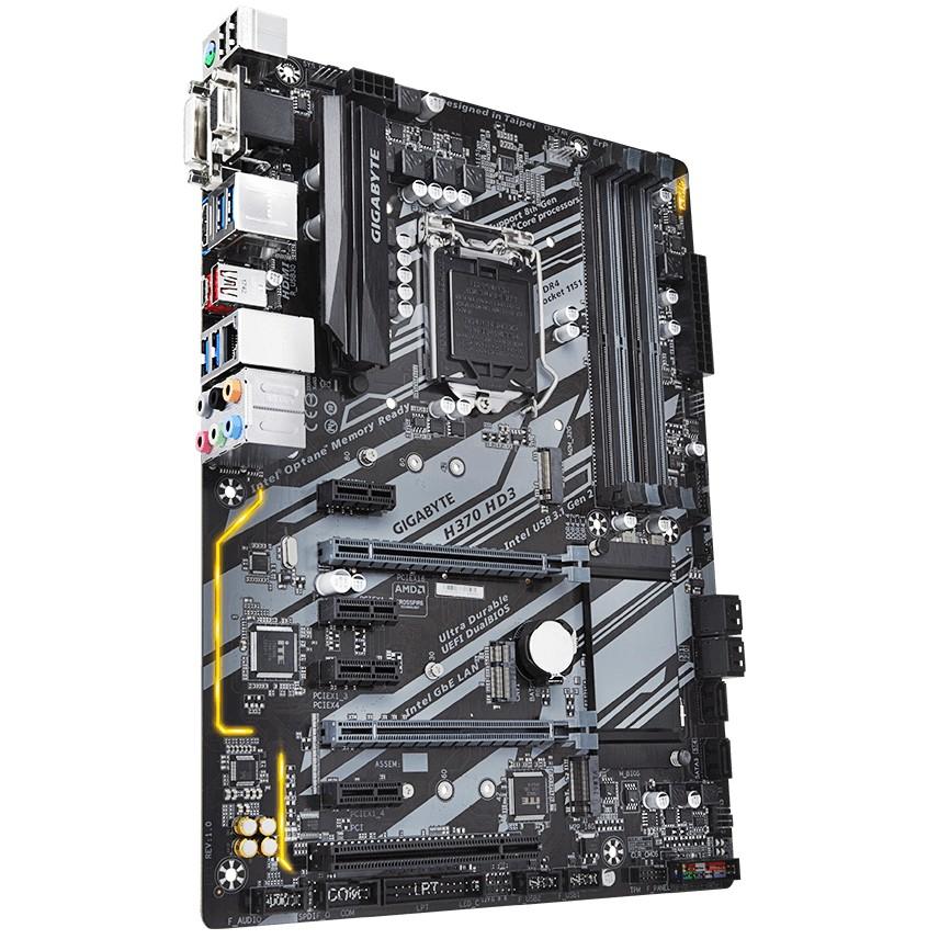 MAINBOARD (เมนบอร์ด) 1151 GIGABYTE H370 HD3 - Balance Computer - ThaiPick