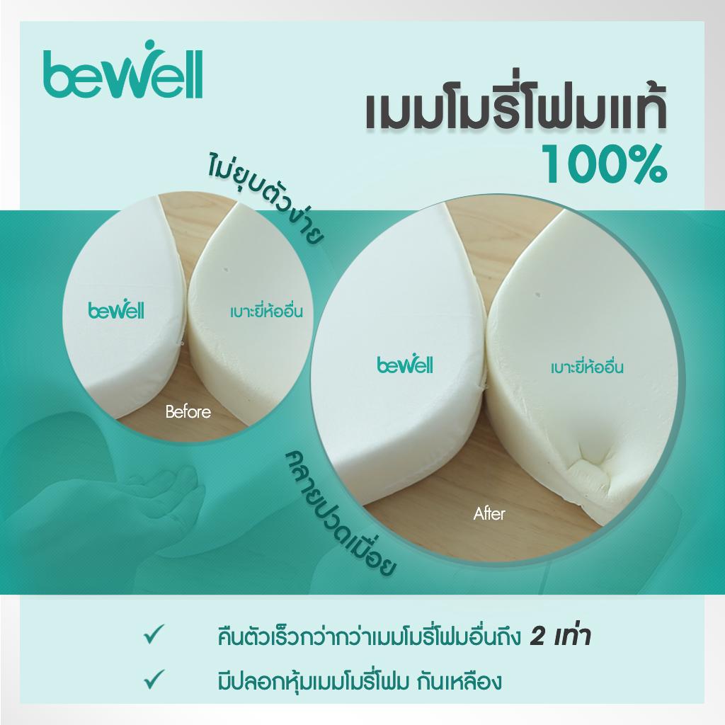 ขายดีตลอดกาล Bewell เบาะรองหลัง size M เบาะรองนั่ง for work at home ป้องกันออฟฟิศซินโดรม ...