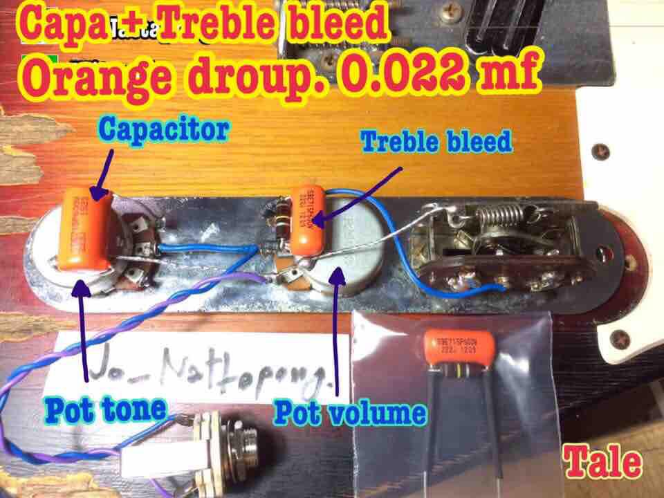 Capacitor & Treble bleed Kit - Jo_Nattapong - ThaiPick