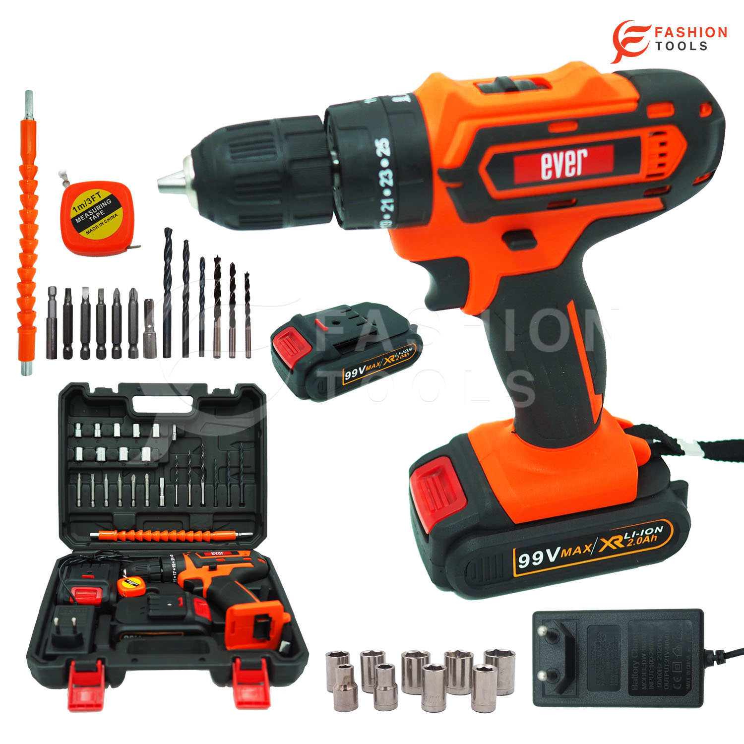 MOLITA สว่านไร้สาย สว่าน 128V 3 ระบบ มีระบบกระแทก แบตเตอรี่อย่างดี 2 ...