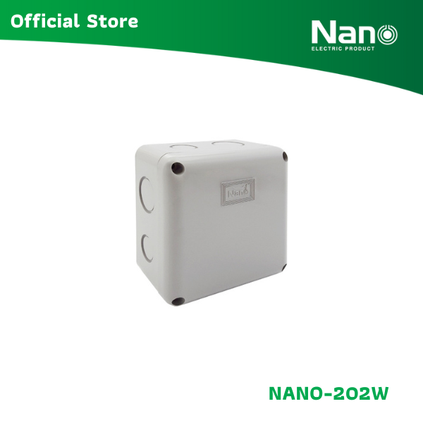 NANO กล่องกันน้ำ 4x4x2.5" (40 ชิ้น/กล่อง) รุ่น NANO-202 | Lazada.co.th
