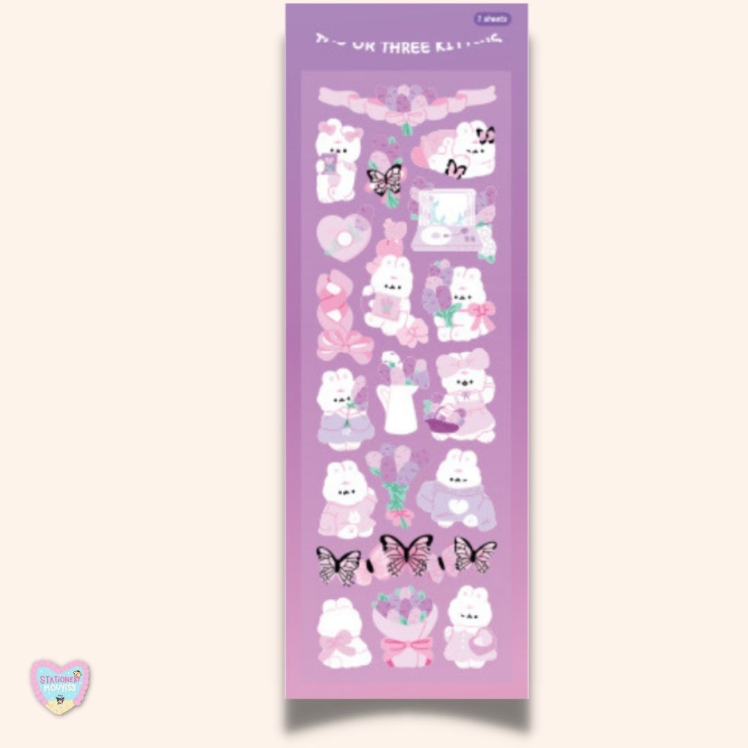 สติ๊กเกอร์ไดคัท สติ๊กเกอร์เกาหลี ins Stickerติดเคส ติดการ์ด 🌈พร้อมส่ง🌈 ...