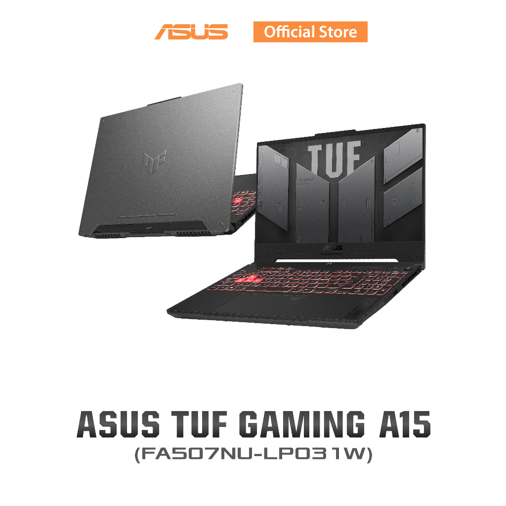 ASUS TUF Gaming A15 (FA507NU-LP031W) Gaming Laptop 15.6 144Hz FHD Ryzen ...