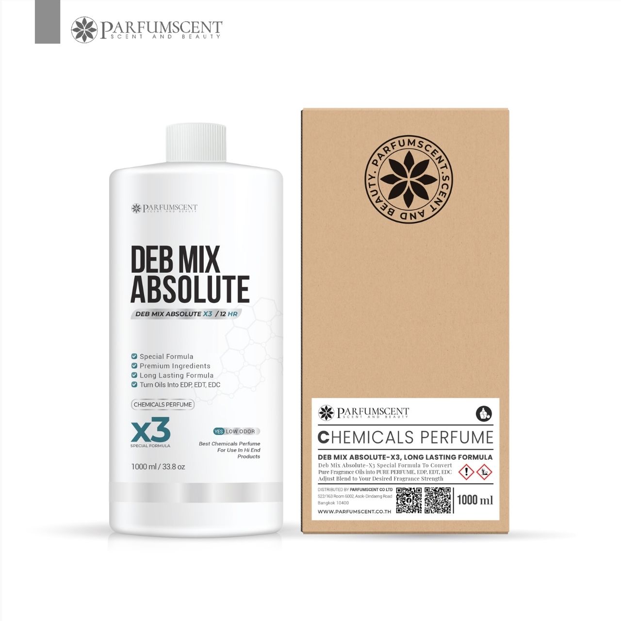 PARFUMSCENT Deb Mix Absolute X3 for Making Perfume Body Spray ...