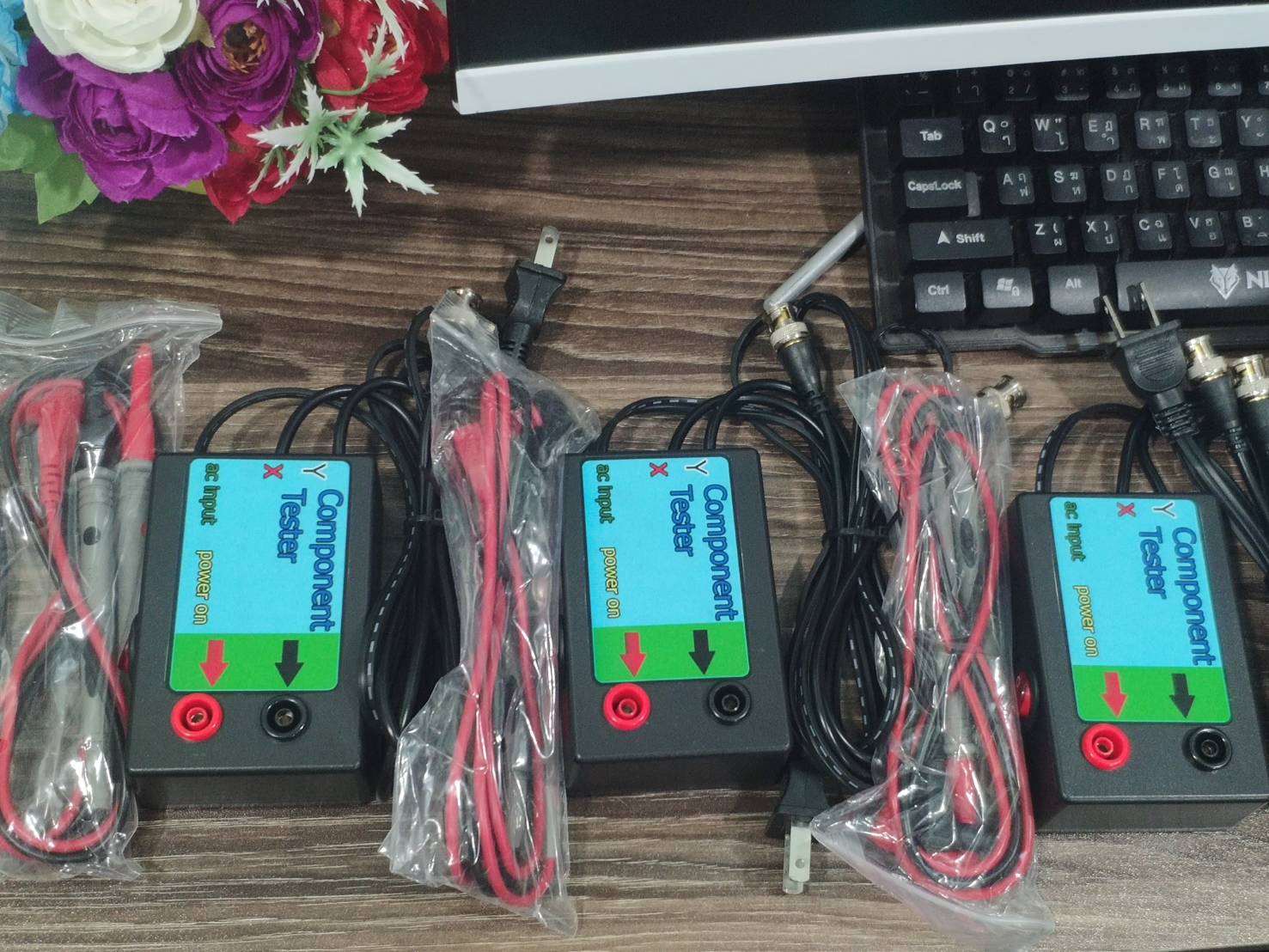 Component tester เครื่องมืออุปกรณ์เสริมใช้งานร่วมกับ Scope (ที่มี 2ชาแน ...