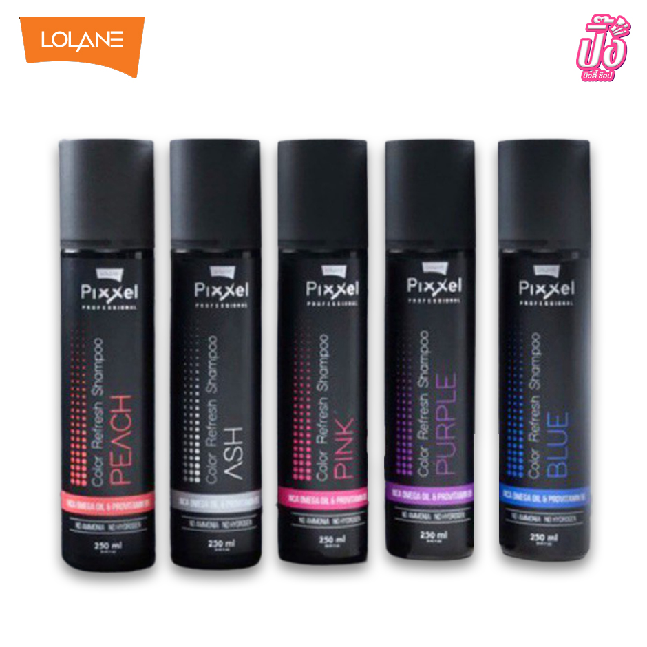 Lolane pixxel color refresh shampoo โลแลนพิกเซล คัลเลอร์ รีเฟรช แชมพู ...