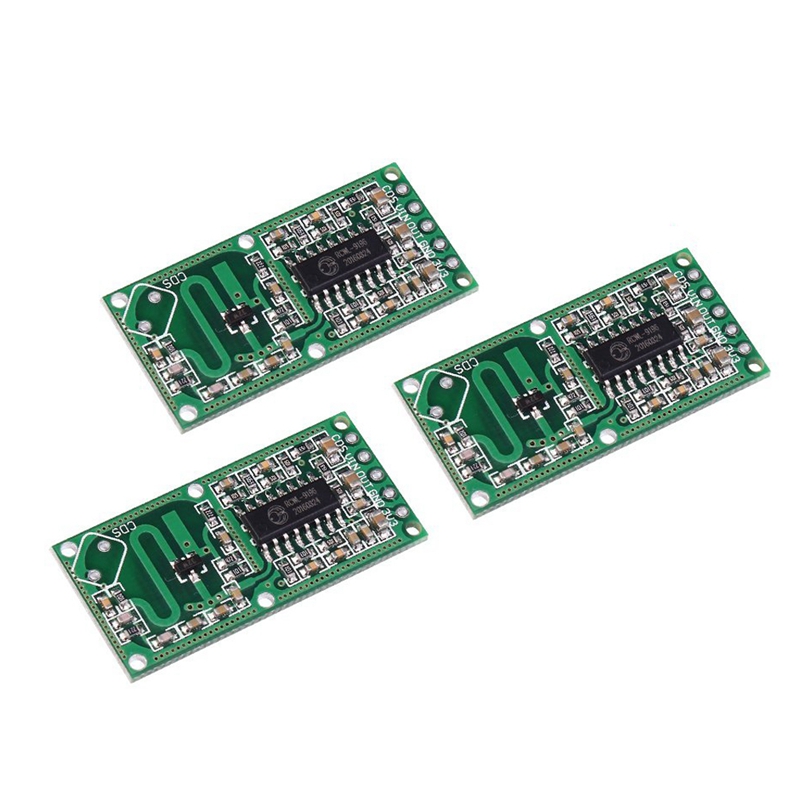 5PCS RCWL-0516 Microwave Radar Sensor Smart Switch Module Human Body ...