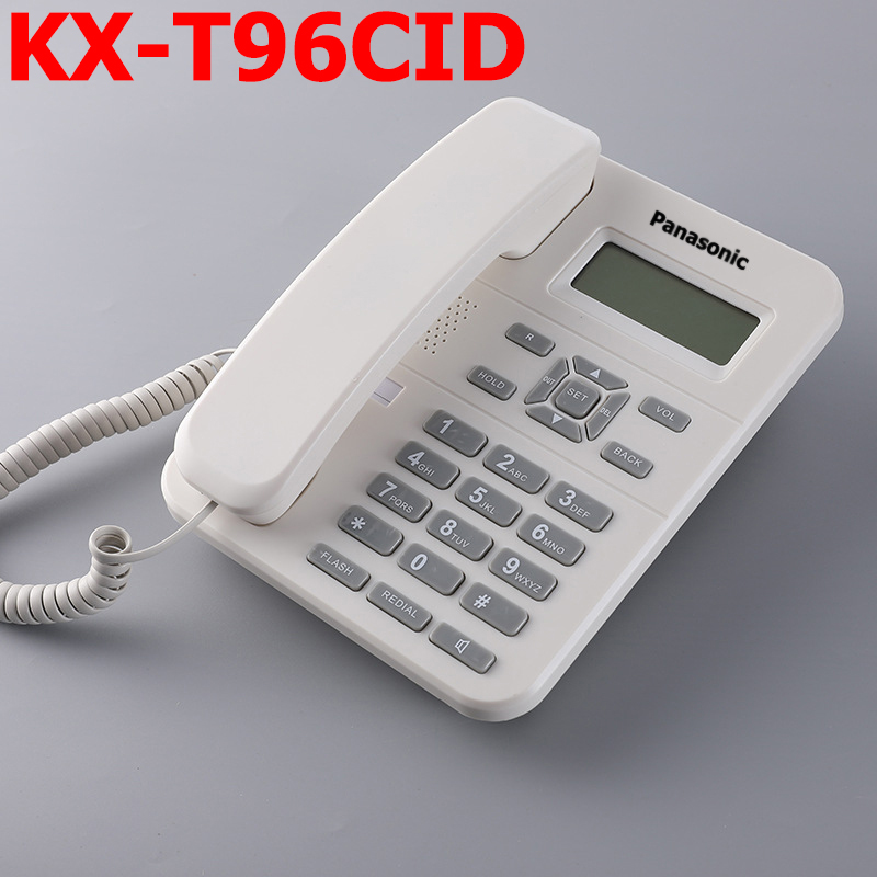 Panasonic Desktop Home Phone โทรศัพท์บ้านยอดนิยม ไม่มีแบตเตอรี่ Plug ...