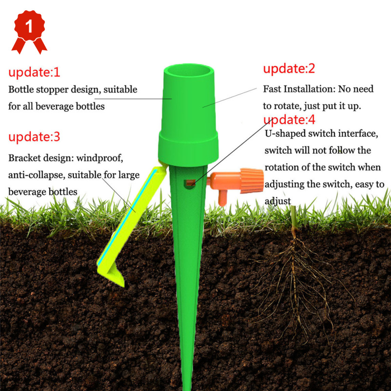 2pcs Automatic Adjustable Water Flow Drip Irrigation Switch Irrigation ...