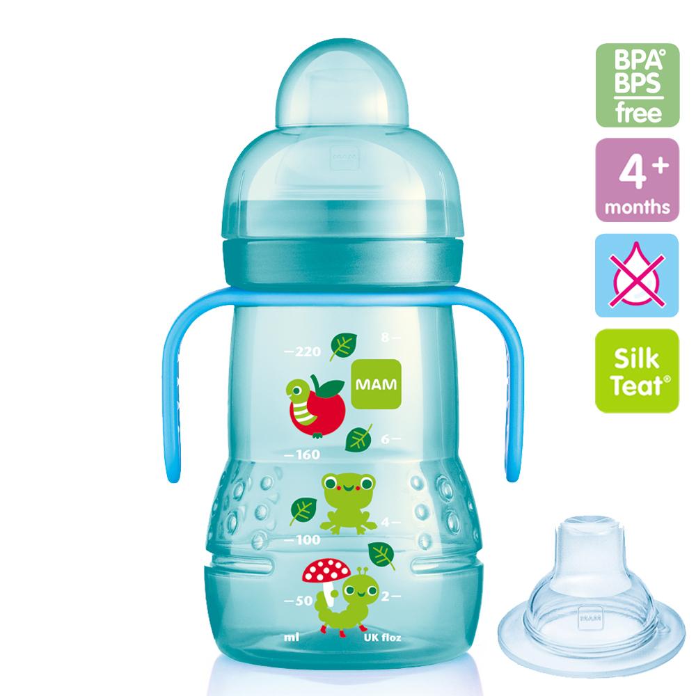 MAM Training Cup ถ้วยหัดดื่ม พร้อมมือจับ 8oz/220ml Babyfirst - Babyfirst - ThaiPick