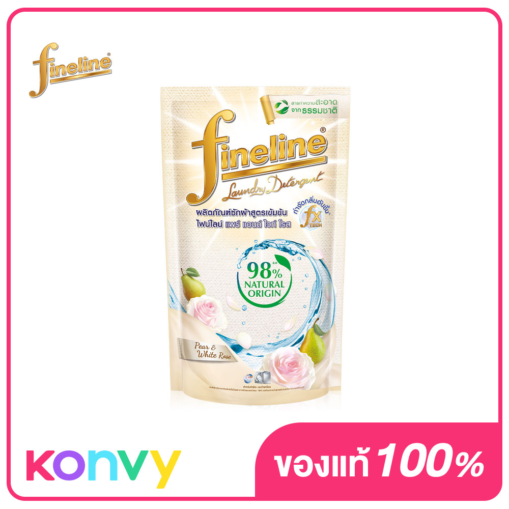 Fineline Concentrated Laundry Detergent Natural Origin 98 Peony White ...