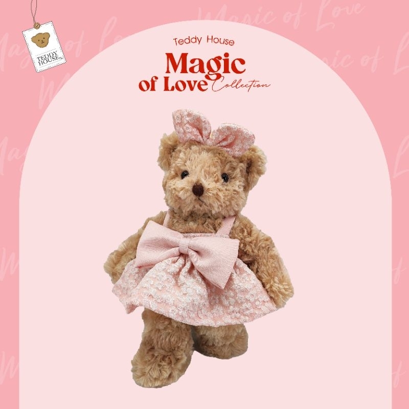 Teddy House น้องหมี Toby 12 พร้อมชุดคอล Magic of Love ตุ๊กตาหมีแต่งตัว - Teddy House Thailand ...