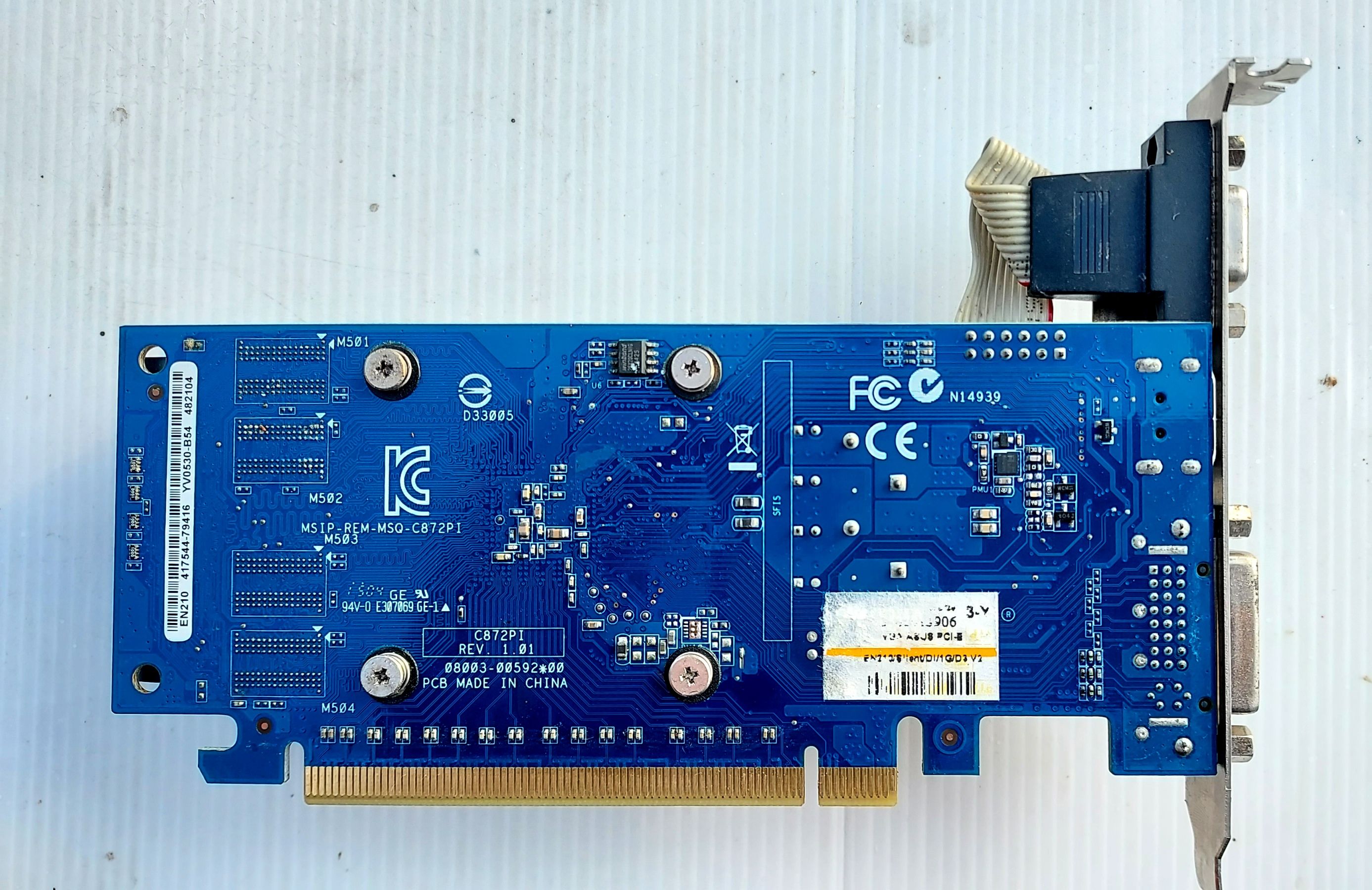 การ์ดจอ NVIDIA GT210 1GB DDR2-ddr3 64bit สภาพสวยๆ .ใช้งานปกติครับ มี ...