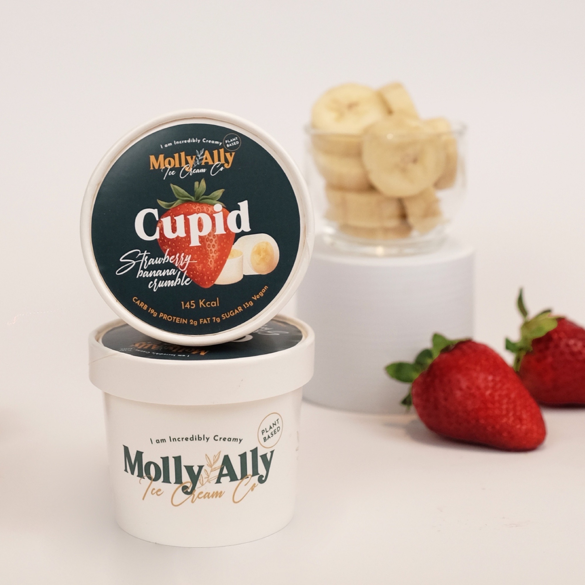 Cupid : Strawberry Banana Crumble Ice Cream | Molly Ally (ส่งทุกวันอังคาร พฤหัส เสาร์ ตัดรอบ ...