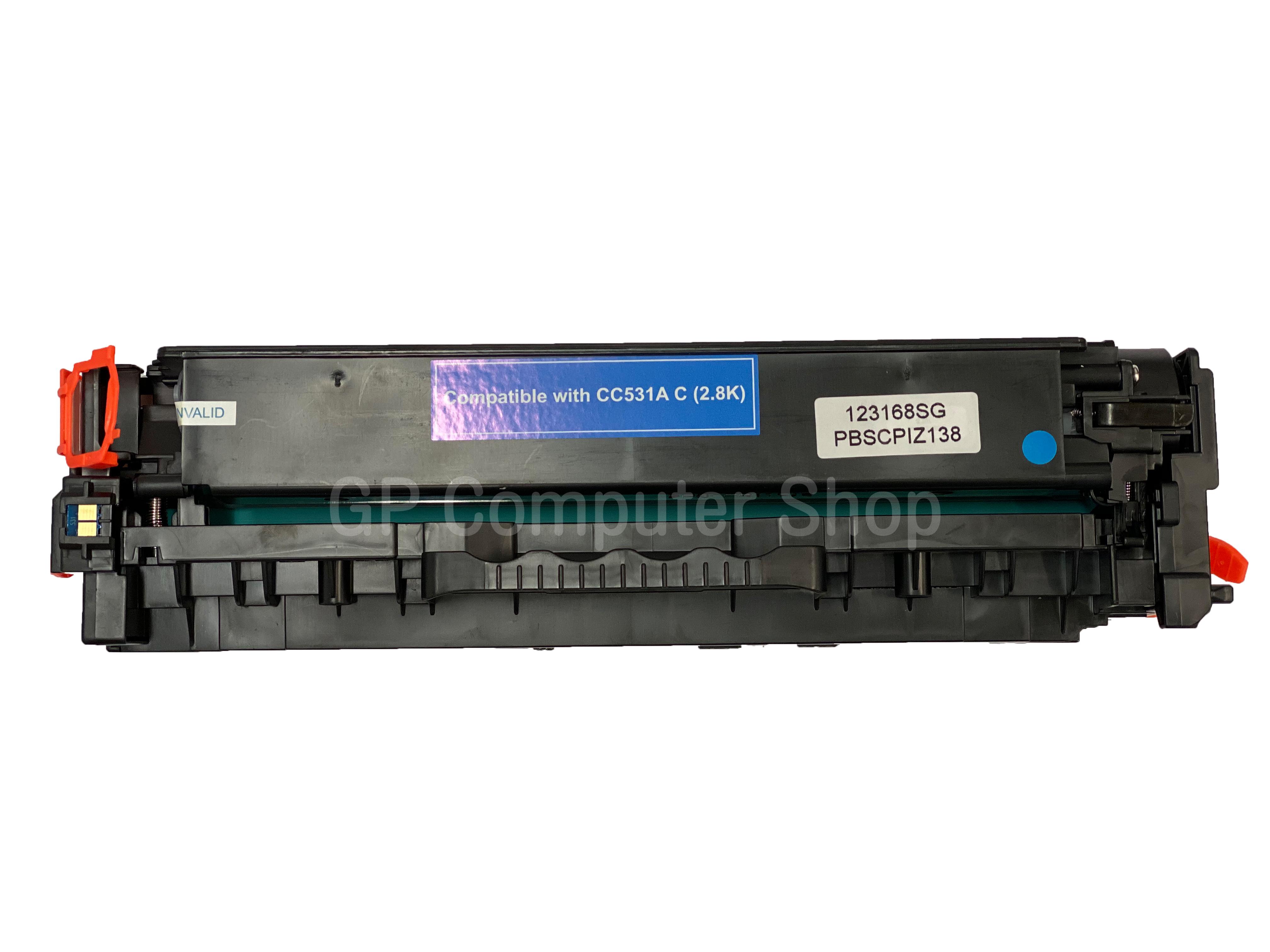 Color Box Toner HP CC531A / 304A / CP2020 / CP2025 / CP2025dn / CP2025n ...
