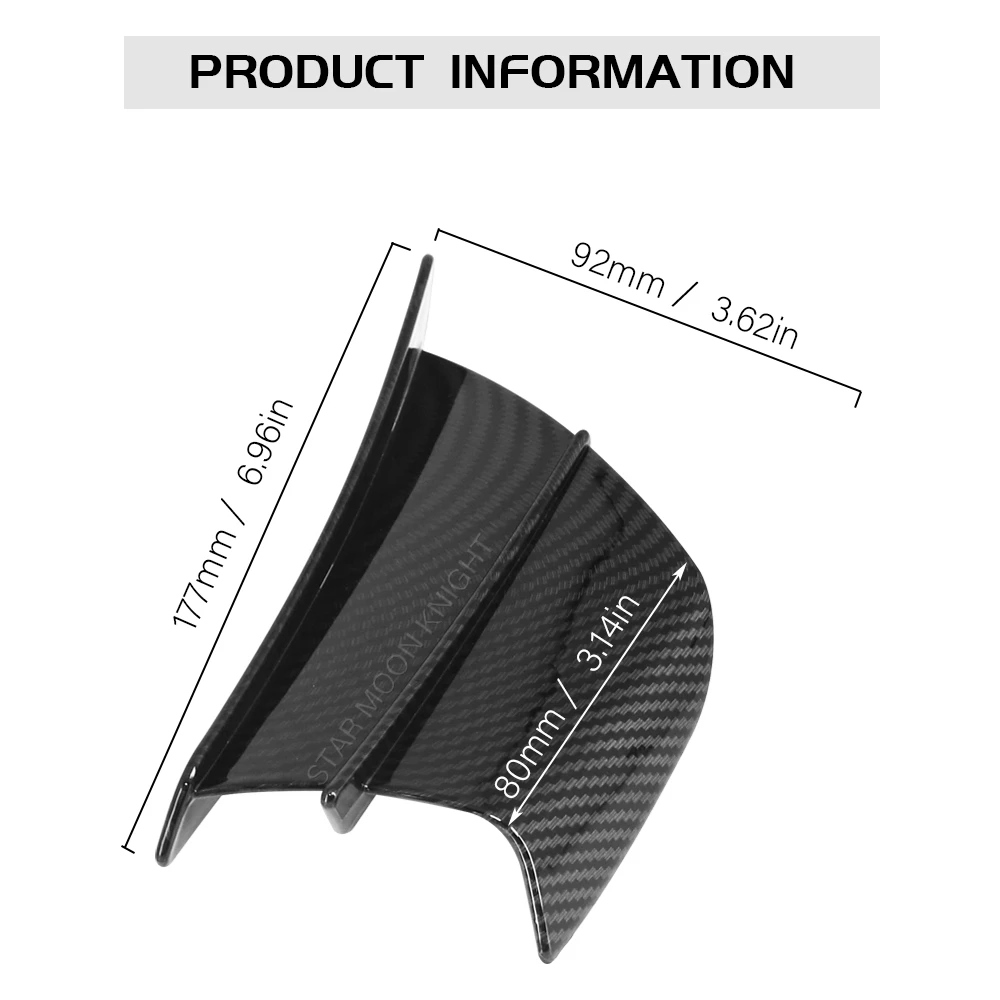 Winglet Aerodynamic Wing Kit Spoiler For Yamaha YZF R1 R1M R7 R6 R3 ...