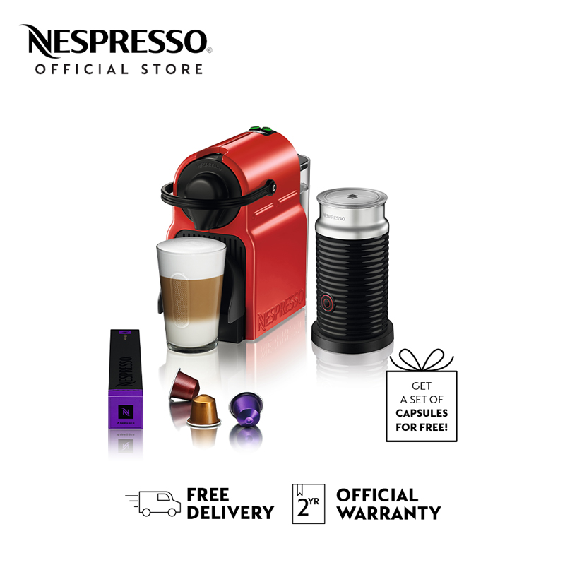 NESPRESSO Essenza Mini INISSIA เครื่องชงกาแฟแคปซูล รุ่น Essenza Mini สี ...