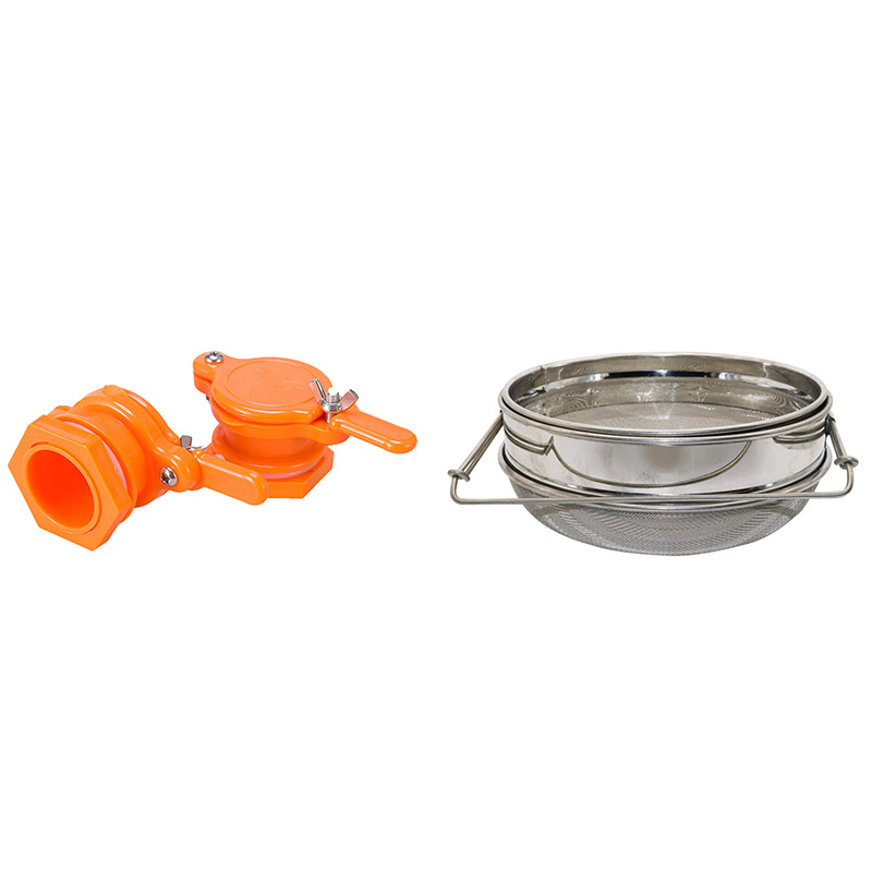 Bee Castle Pack of 2 Yellow Nylon Durable Honey Gate for Extractor ...