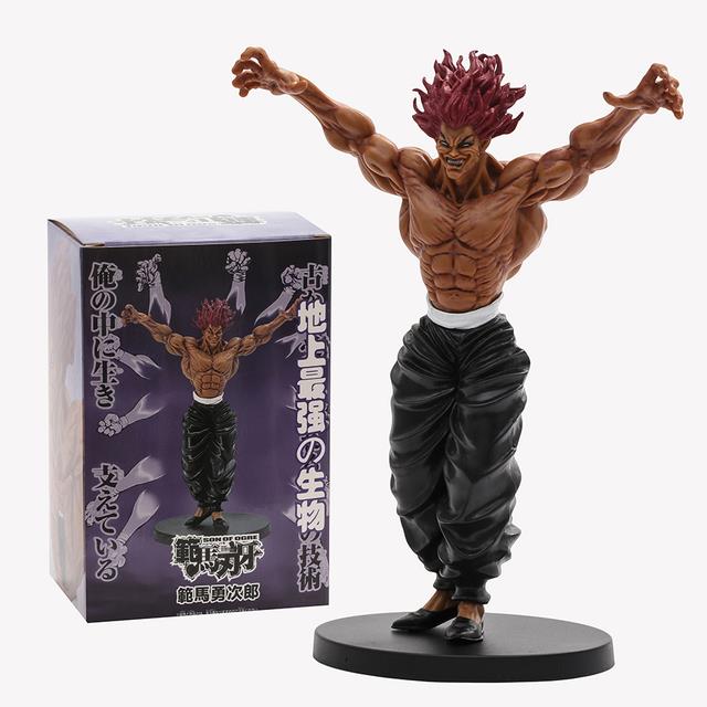 Grappler Baki Yujiro Jack Baki Hanma Collection Figure PVC Model Toy ...