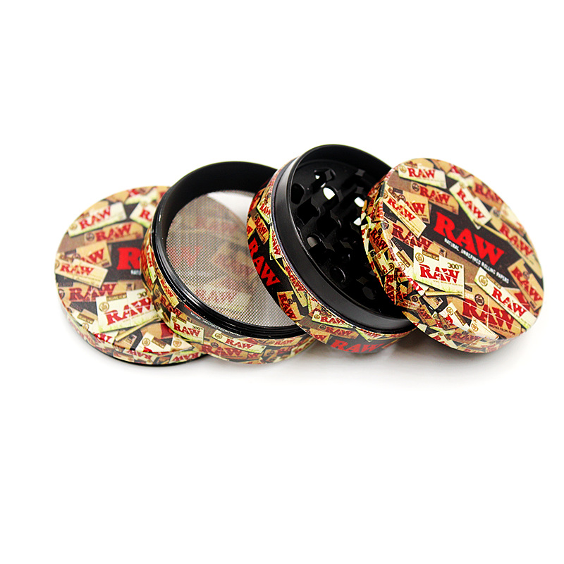 RAW Life Full Print Color Logo 50MM 4 Layers Sharp Life Metal Spice ...