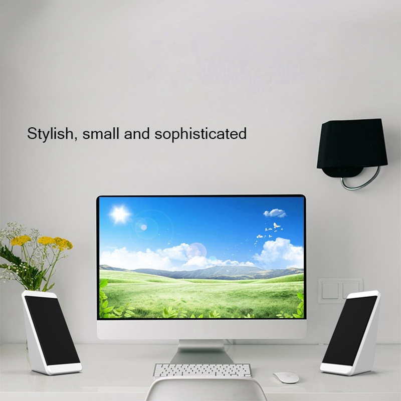 EZEEY 2PCS USB Wired Computer Speakers PC Elevation Angle Horns for ...