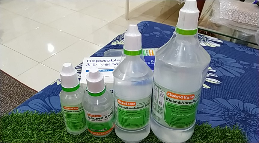 NSS 5 ml ( NaCl 0.9% inj ) น้ำเกลือ Normal Saline Solution แบ่งขาย 5 ...