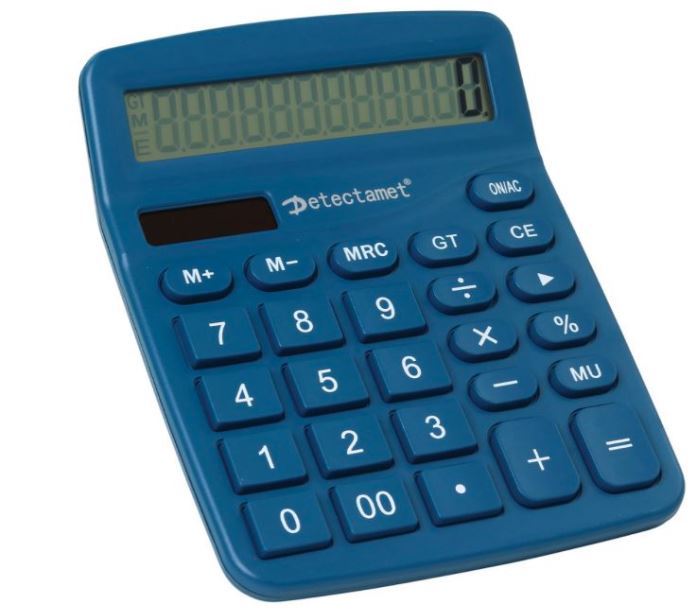 Metal Detectable Calculator by Detectamet - เครื่องคิดเลขชนิด ...