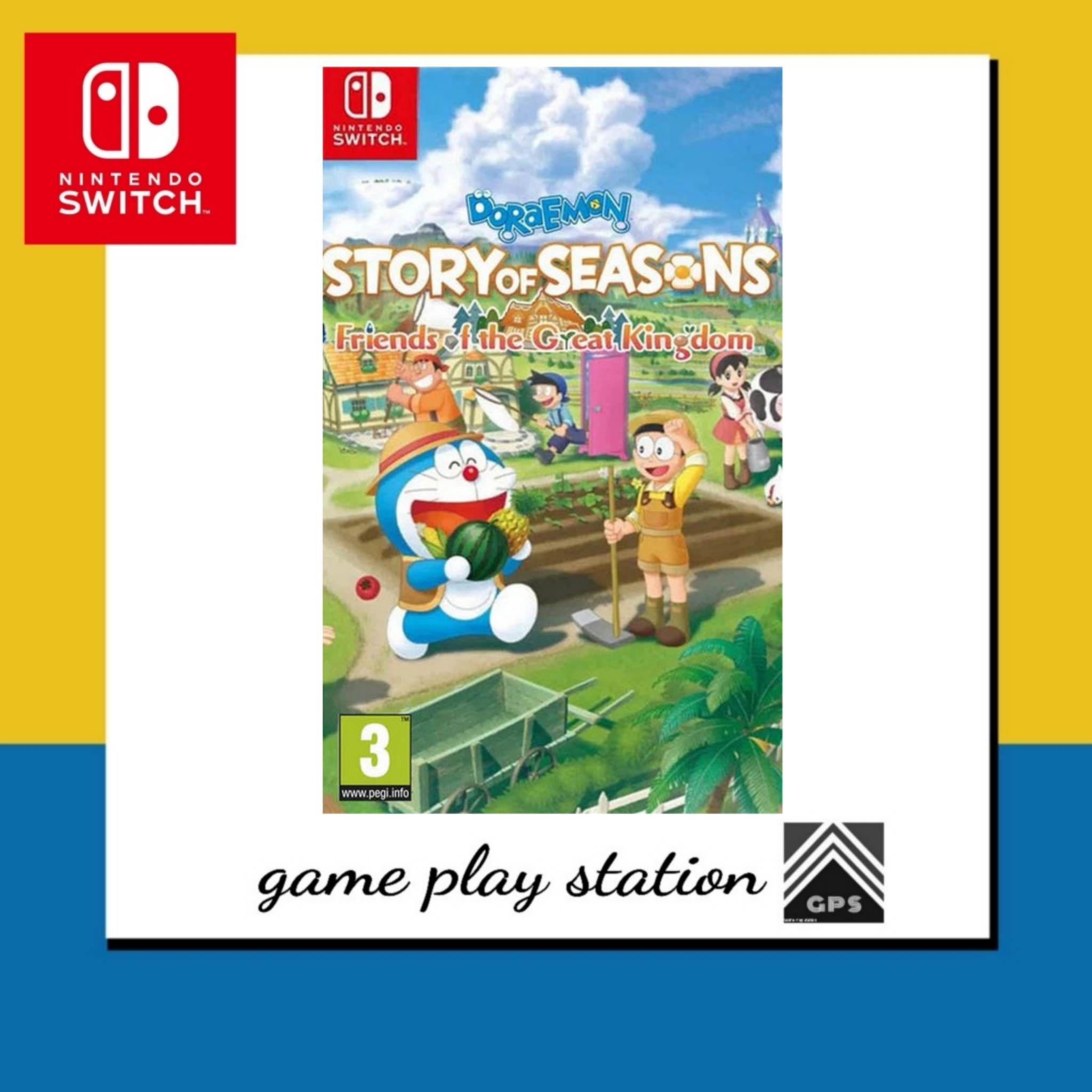 nintendo switch doraemon story of season friends of the great kingdom ...