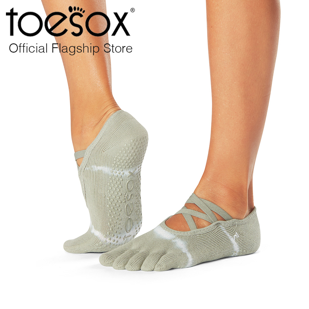 Fall 2023 ToeSox Grip Full Toe Elle ถุงเท้ากันลื่น ปิดนิ้วเท้า พิลาทิส ...